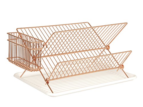 Copper Dish Rack | Drying Drainer & Drip Tray – Copper Living